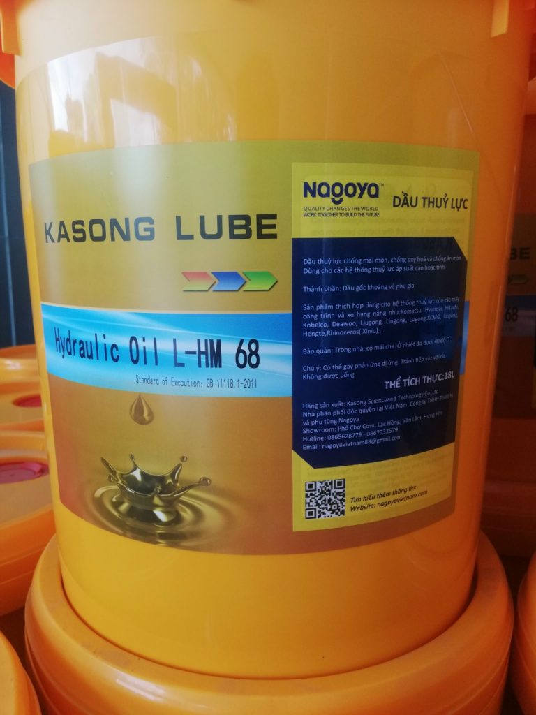 Dầu thủy lực 68 L-HM Kasong| Dầu 68 | Dầu thủy lực chất lượng cao